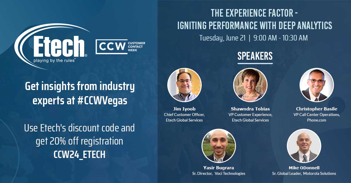 Contact Center, BPO and Community Events | Etech Global Services