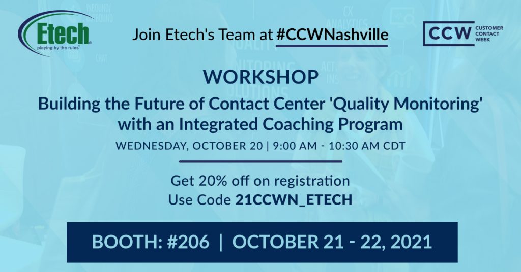 Contact Center Events, BPO and Community Events - Etech